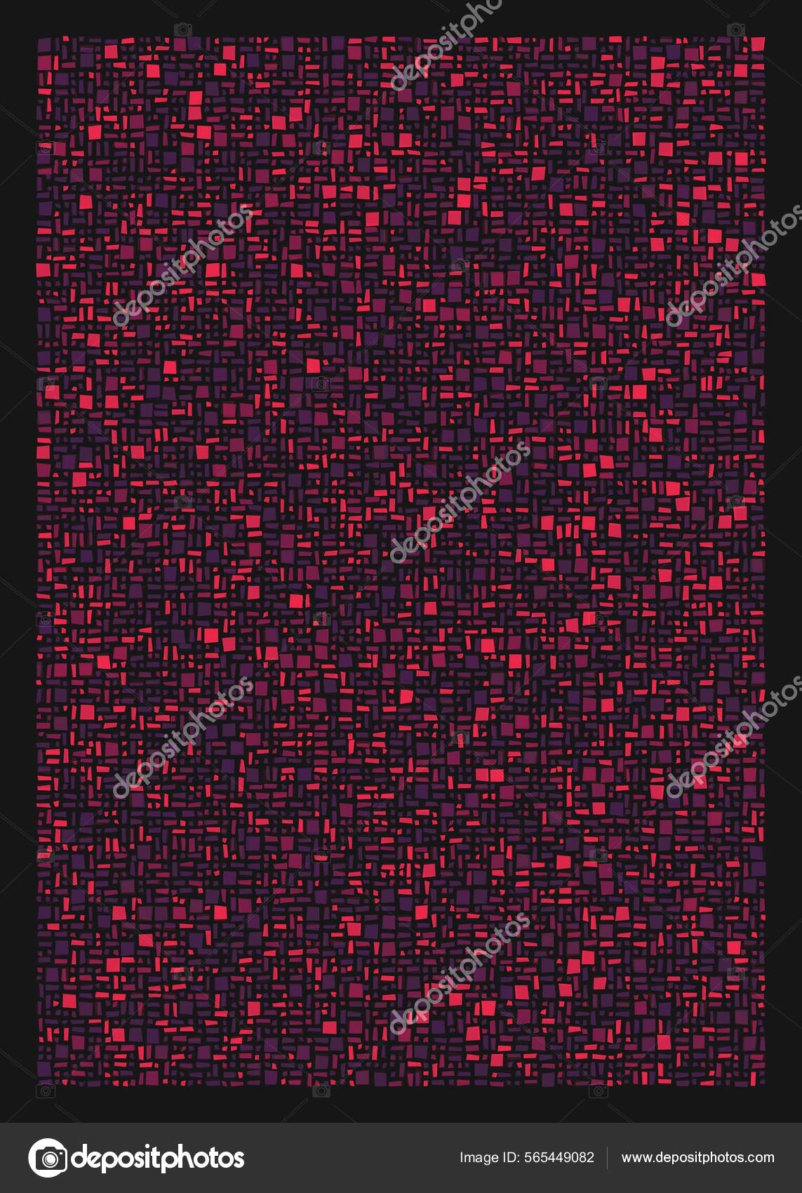 Offset Quads Generative Art Background Art Illustration Stock Vector ...