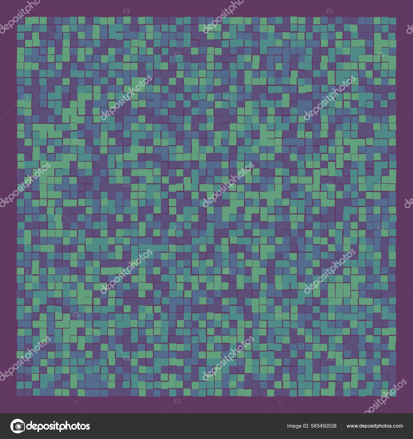 Offset Quads Generative Art Background Art Illustration Stock Vector by ...