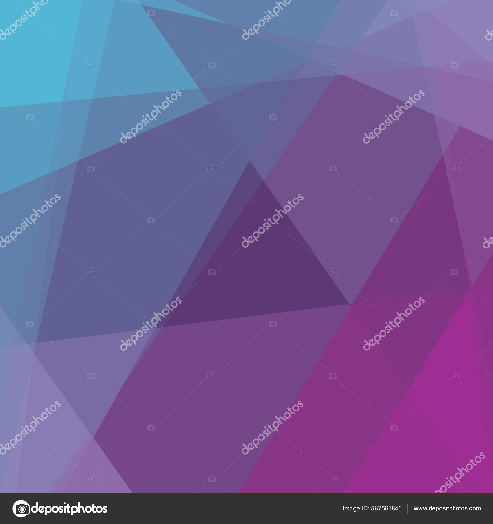 Abstract Computational Color Polygones Background Illustration Stock ...