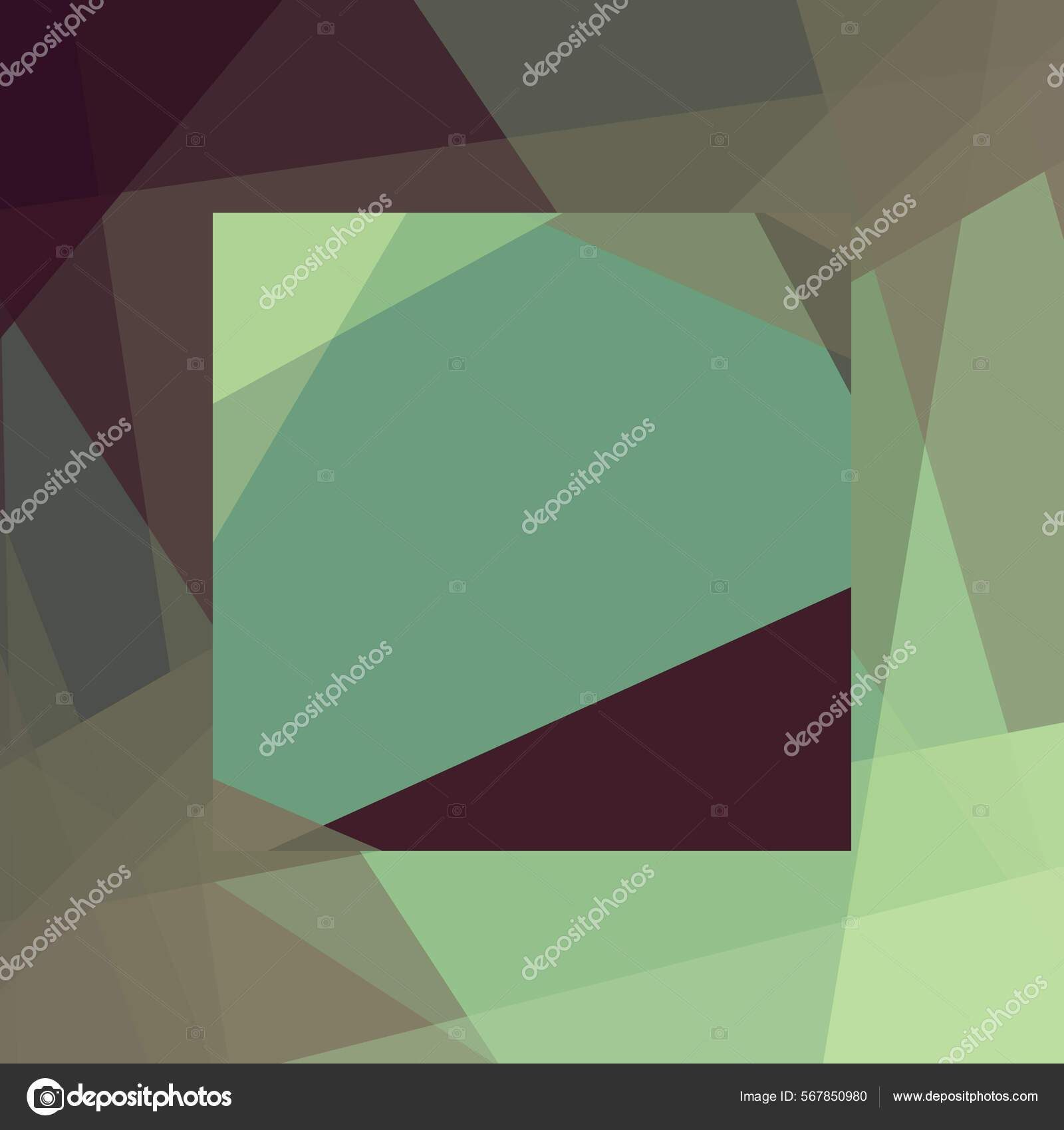 Abstract Computational Color Polygones Background Illustration Stock ...