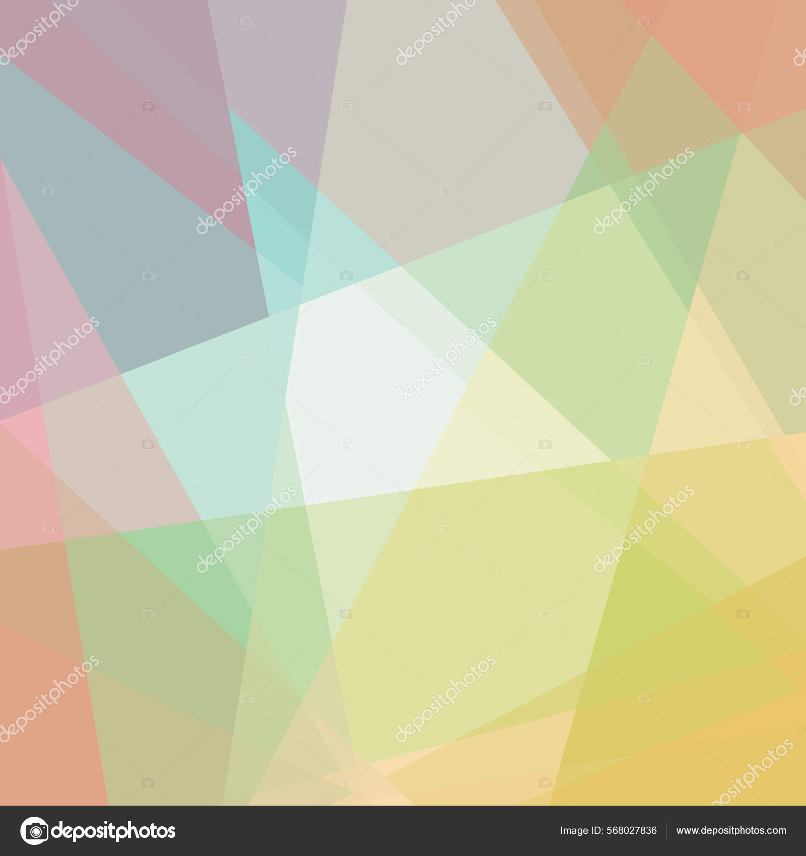 Abstract Computational Color Polygones Background Illustration Stock ...