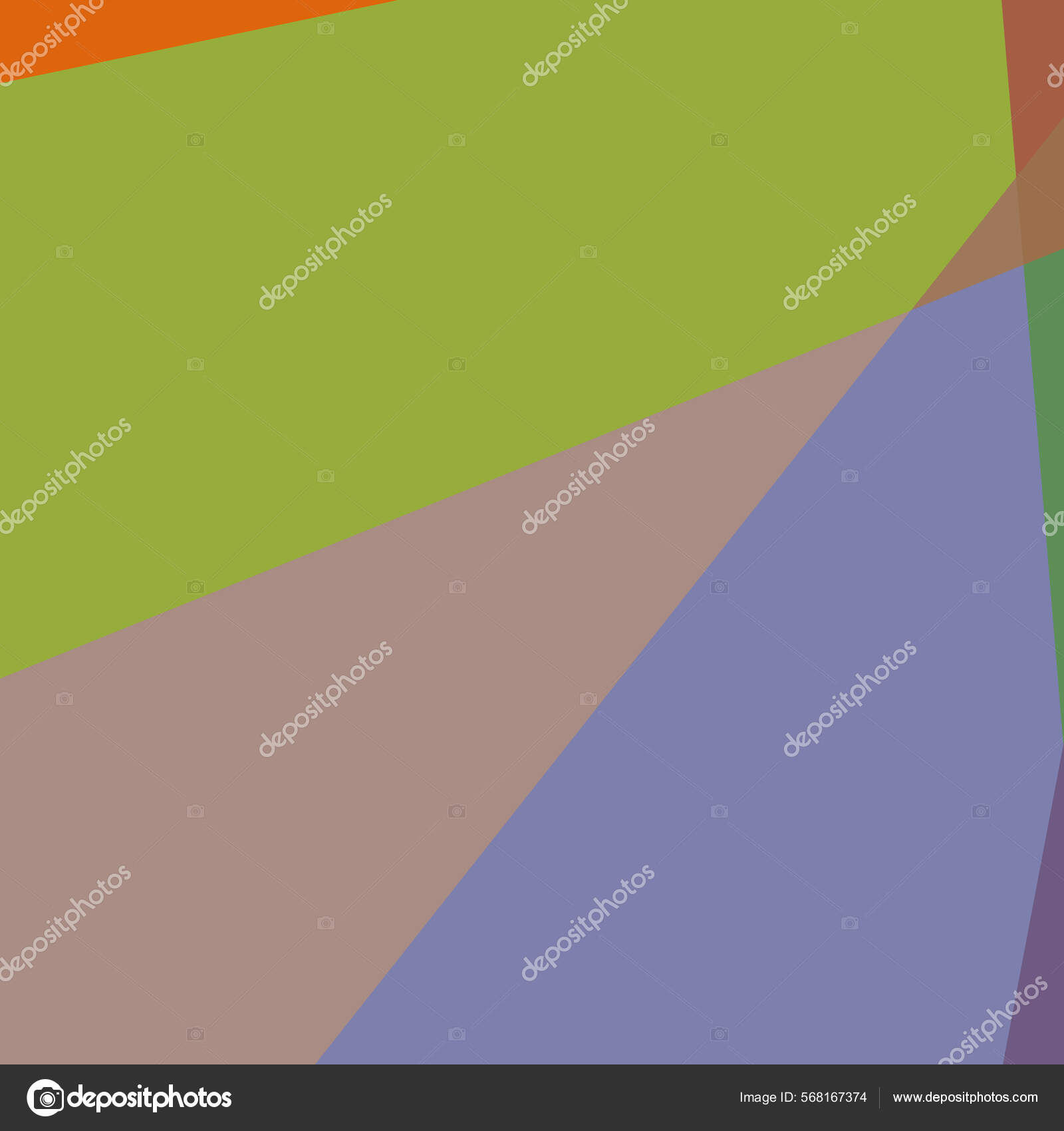 Abstract Computational Color Polygones Background Illustration Stock ...