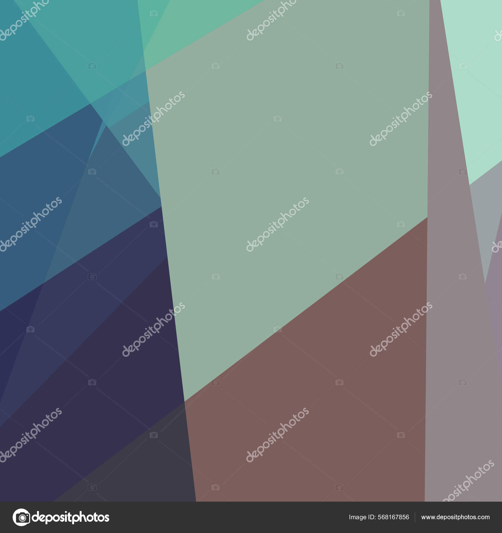 Abstract Computational Color Polygones Background Illustration Stock ...