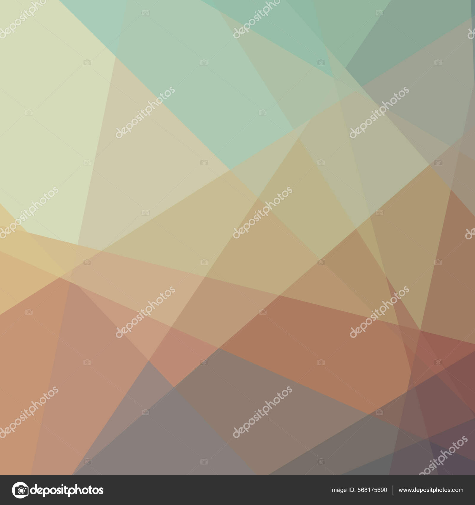 Abstract Computational Color Polygones Background Illustration Stock ...