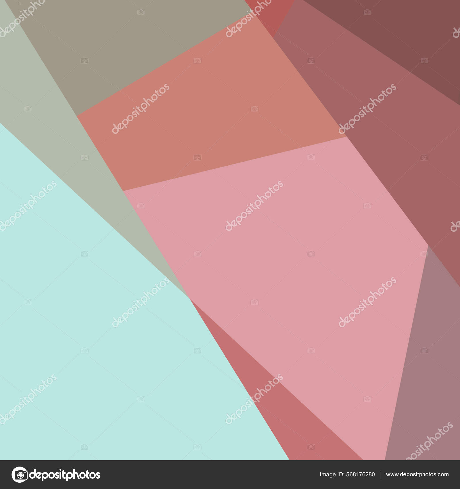 Abstract Computational Color Polygones Background Illustration Stock ...