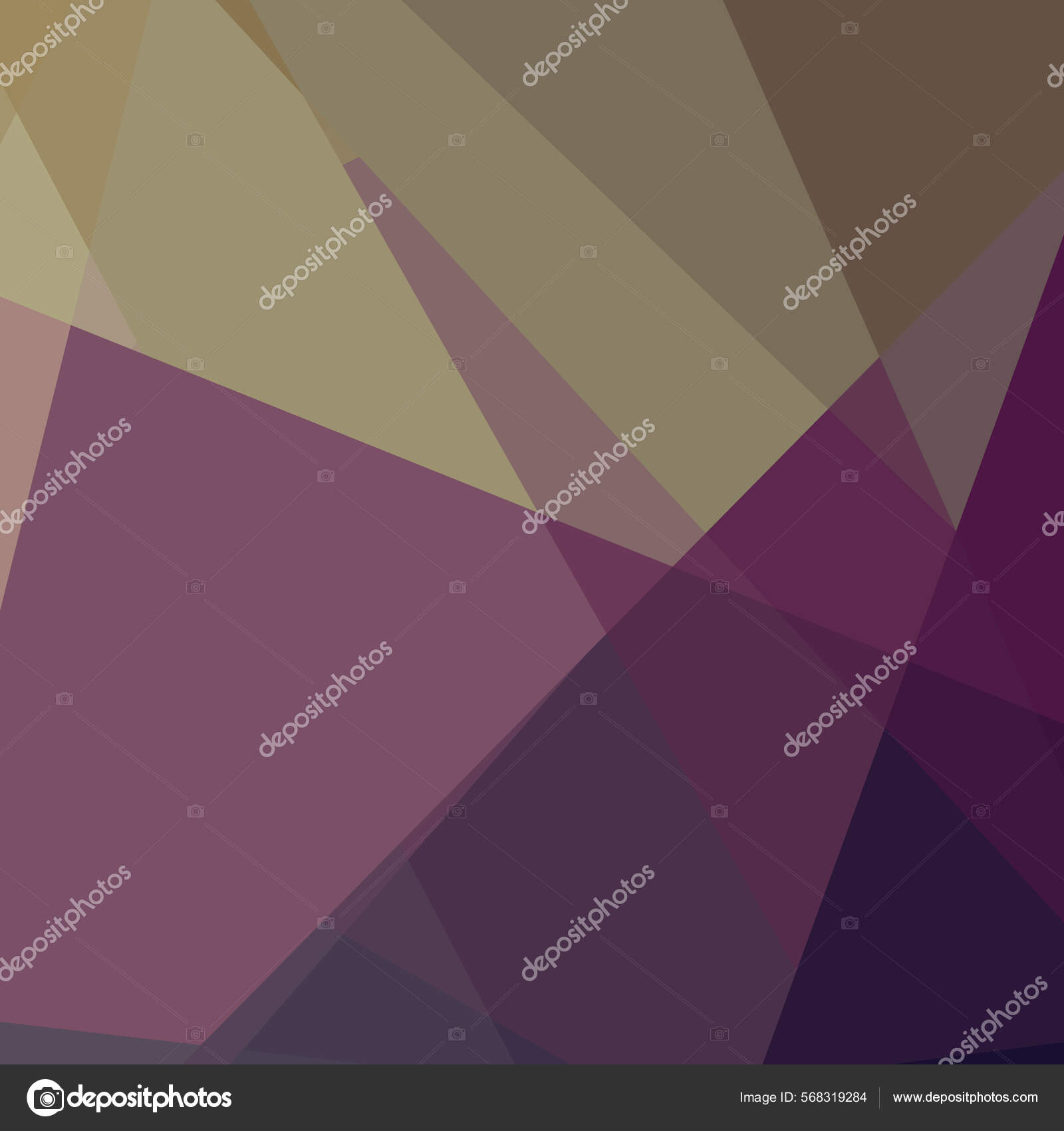 Abstract Computational Color Polygones Background Illustration Stock ...