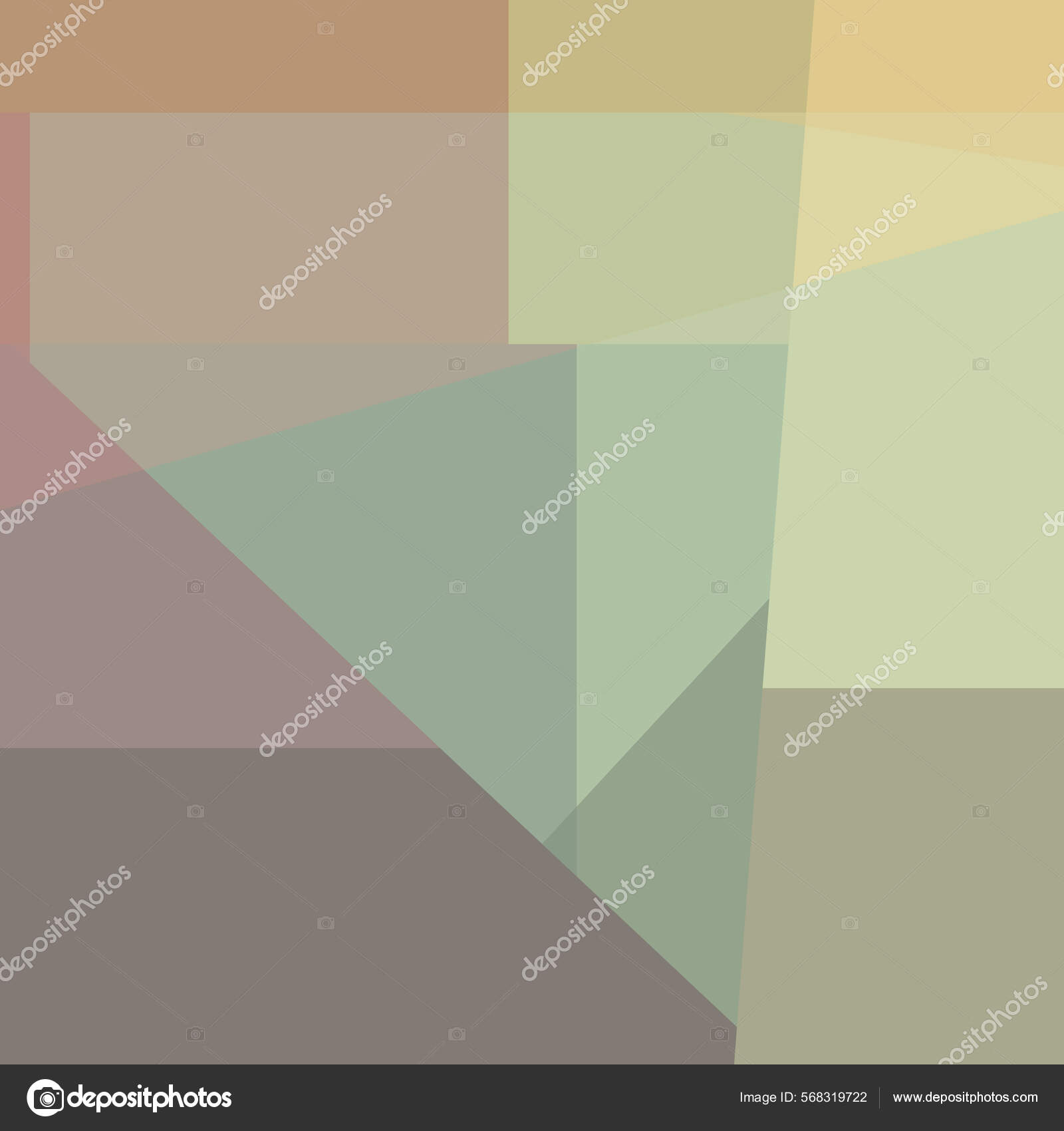 Abstract Computational Color Polygones Background Illustration Stock ...