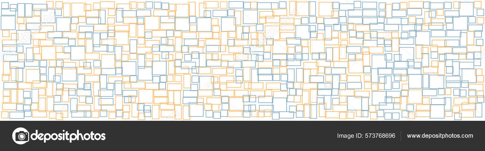 Offset Quads Generative Art Background Art Illustration Stock Vector by ...