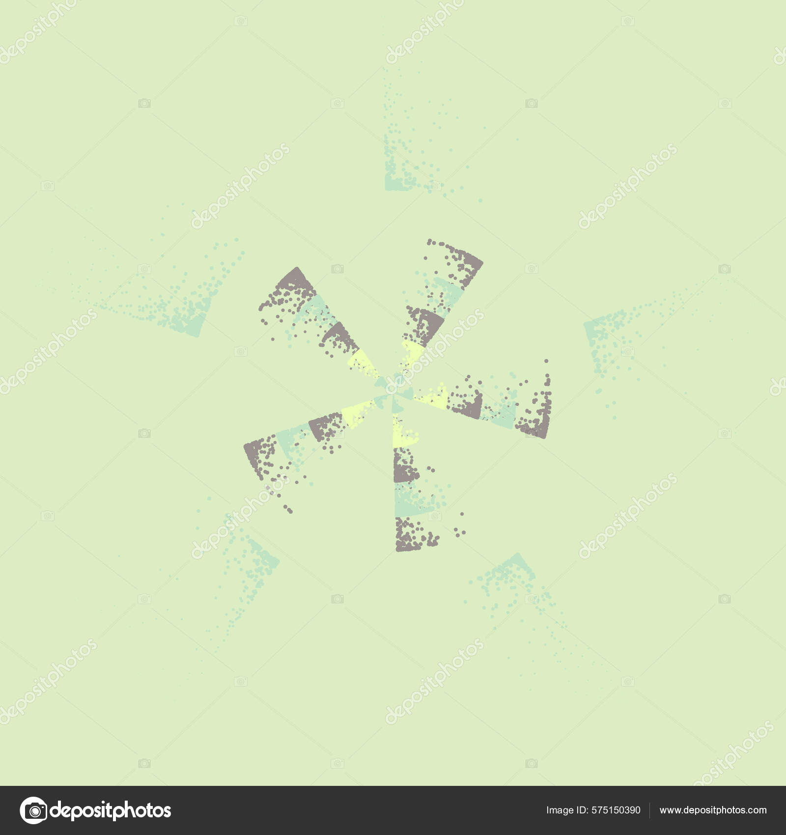 Noise Gradient Swirl Algorithm Implementation Illustration Stock Vector