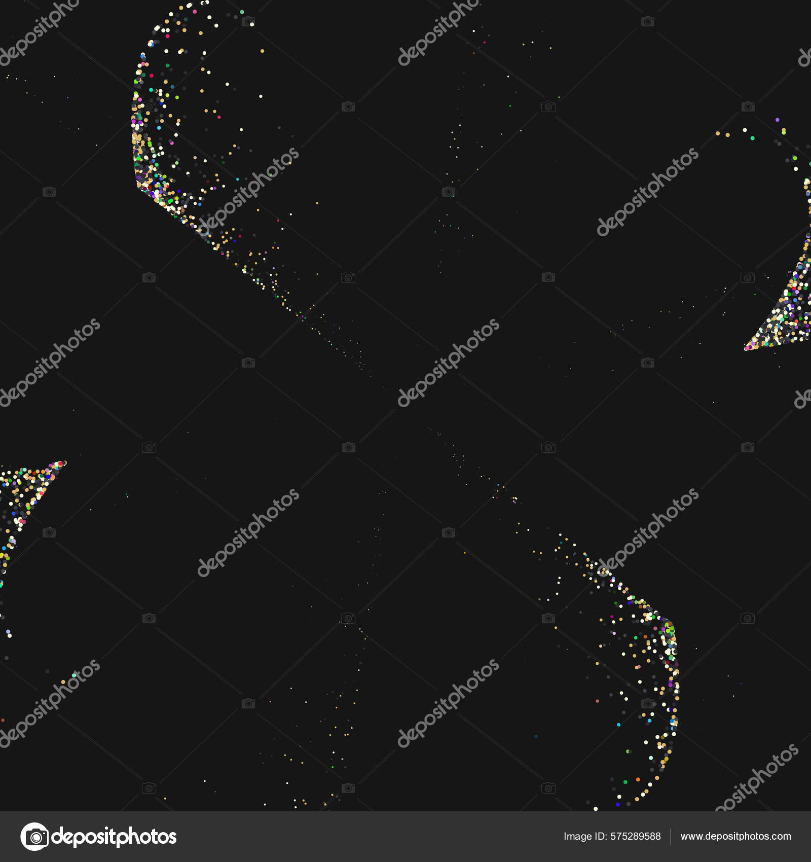 Noise Gradient Swirl Algorithm Implementation Illustration Stock Vector