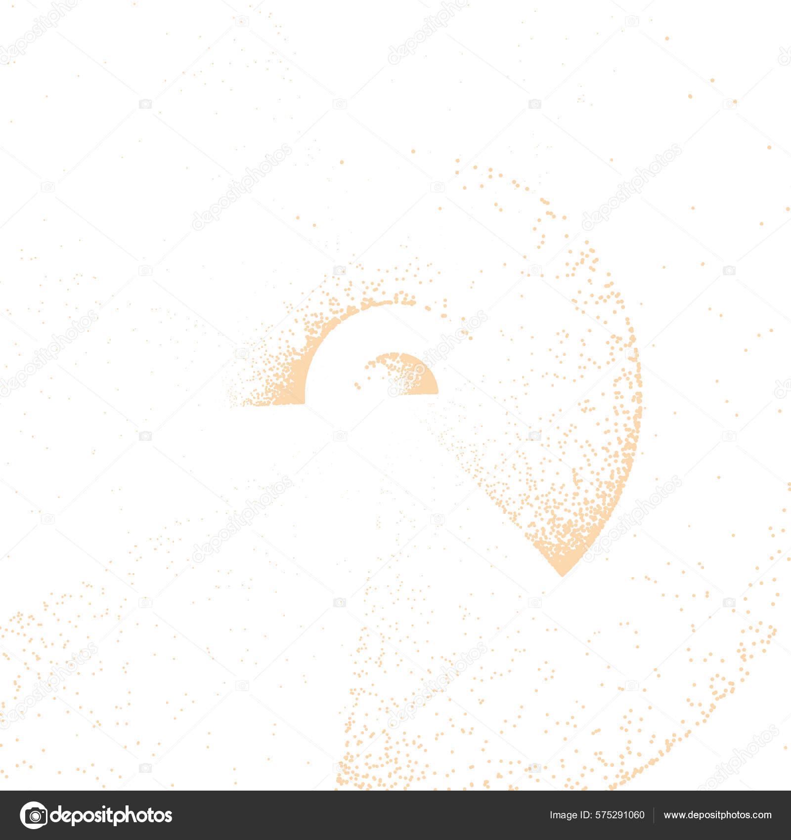 Noise Gradient Swirl Algorithm Implementation Illustration Stock Vector