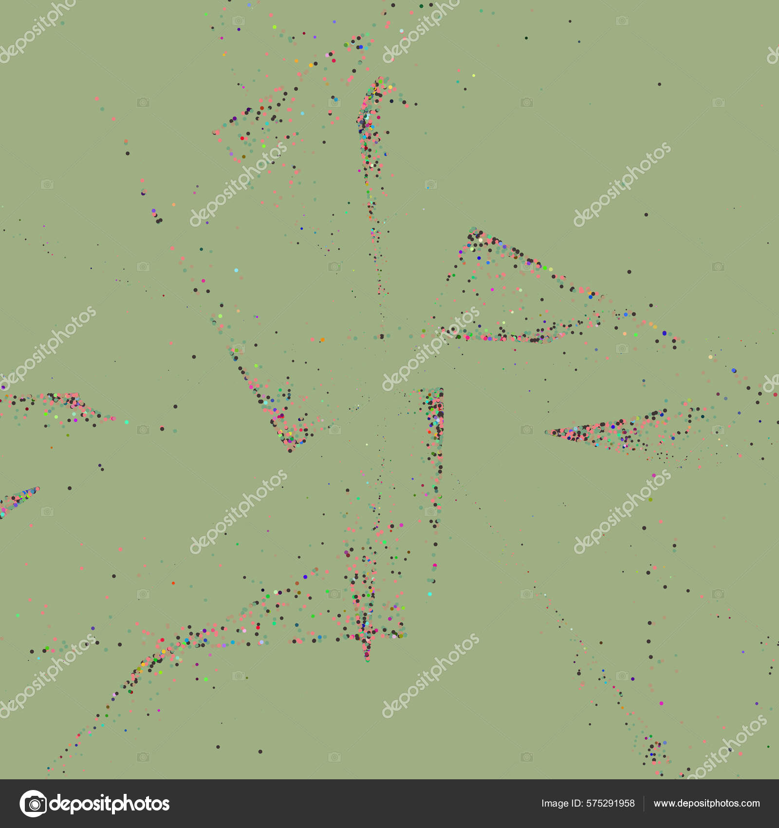 Noise Gradient Swirl Algorithm Implementation Illustration Stock Vector