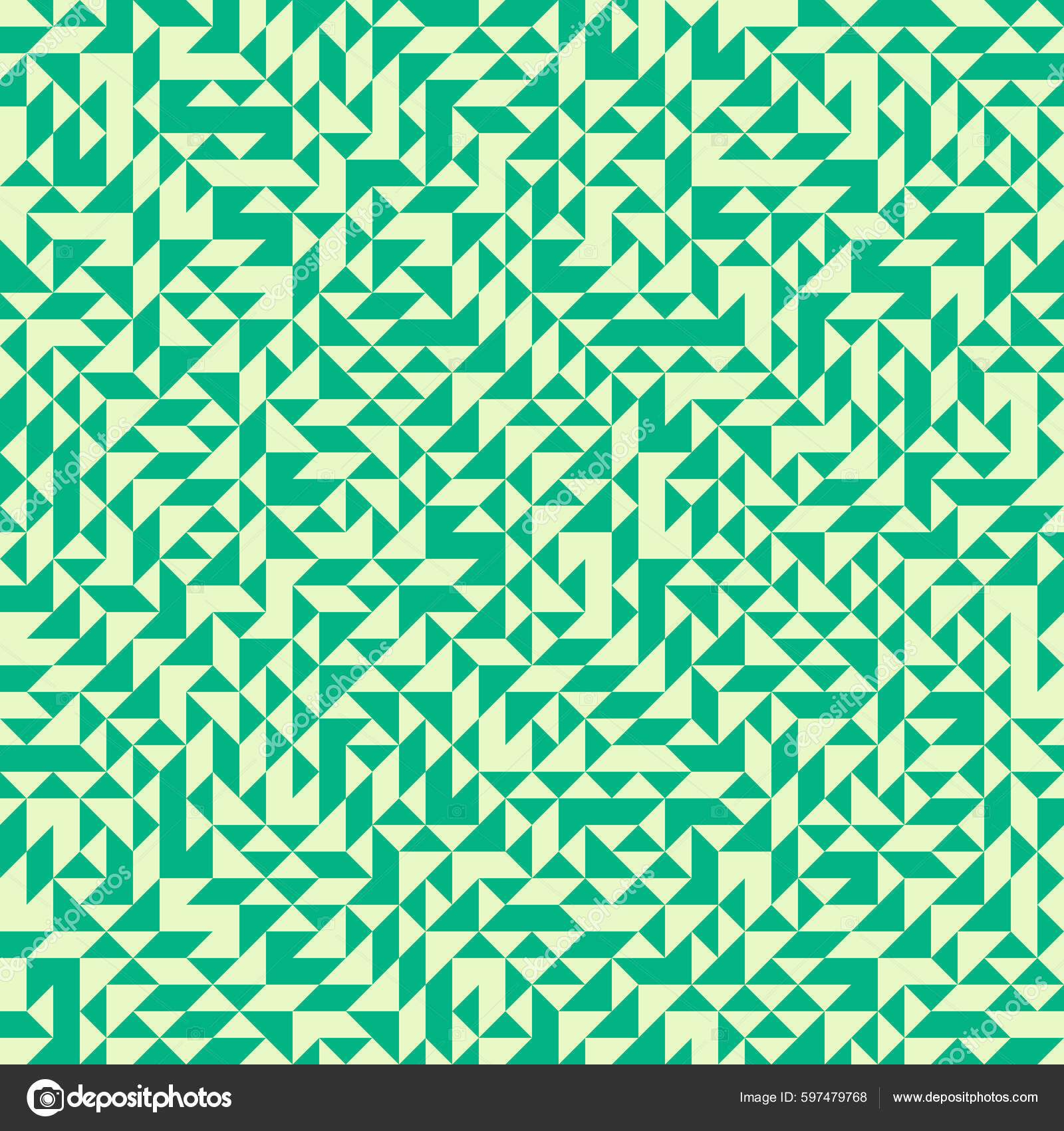 Color Rhombus Tile Tessellation Pattern Illustration Stock Vector by ...