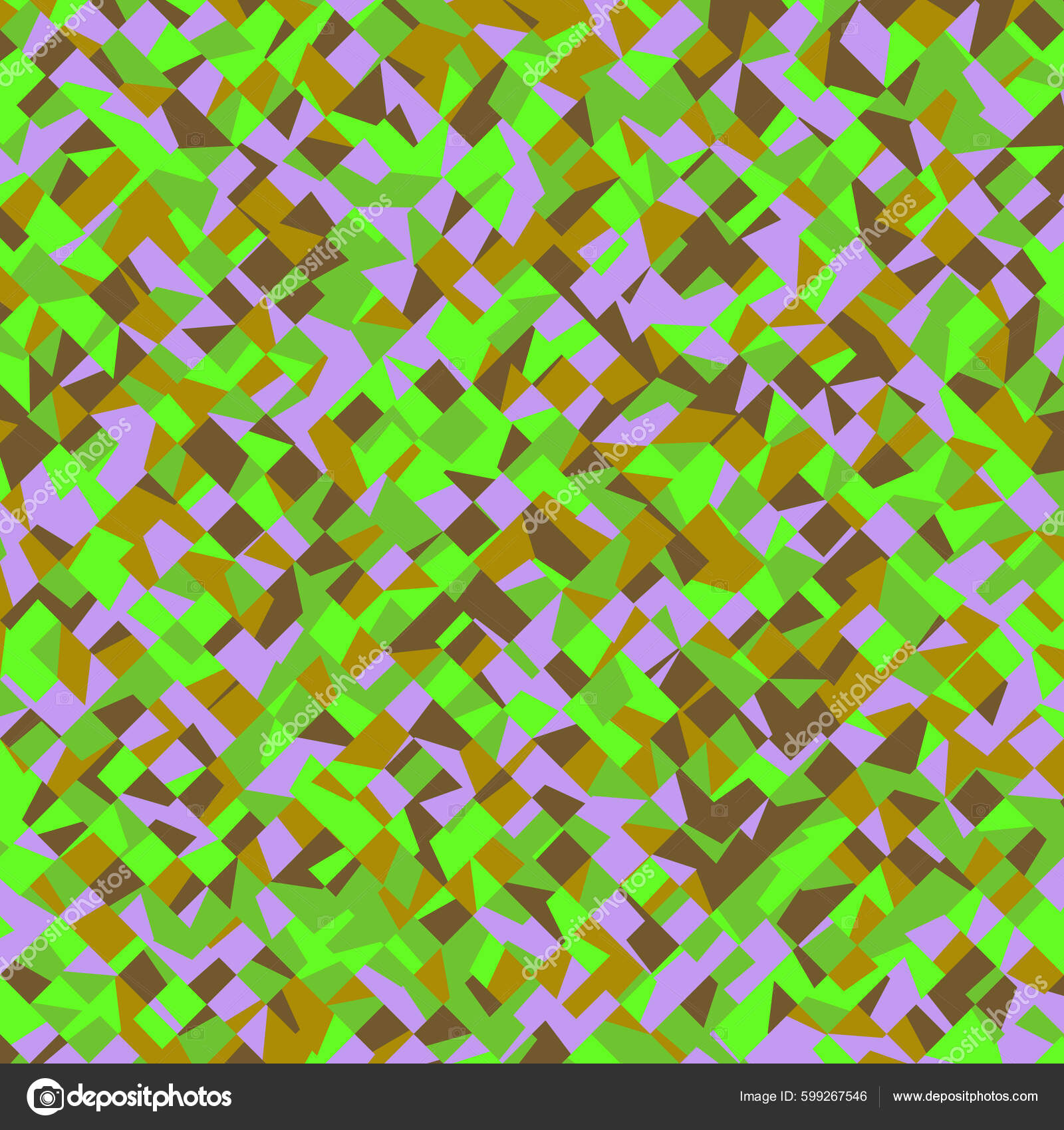 Color Rhombus Tile Tessellation Pattern Illustration Stock Vector Image ...