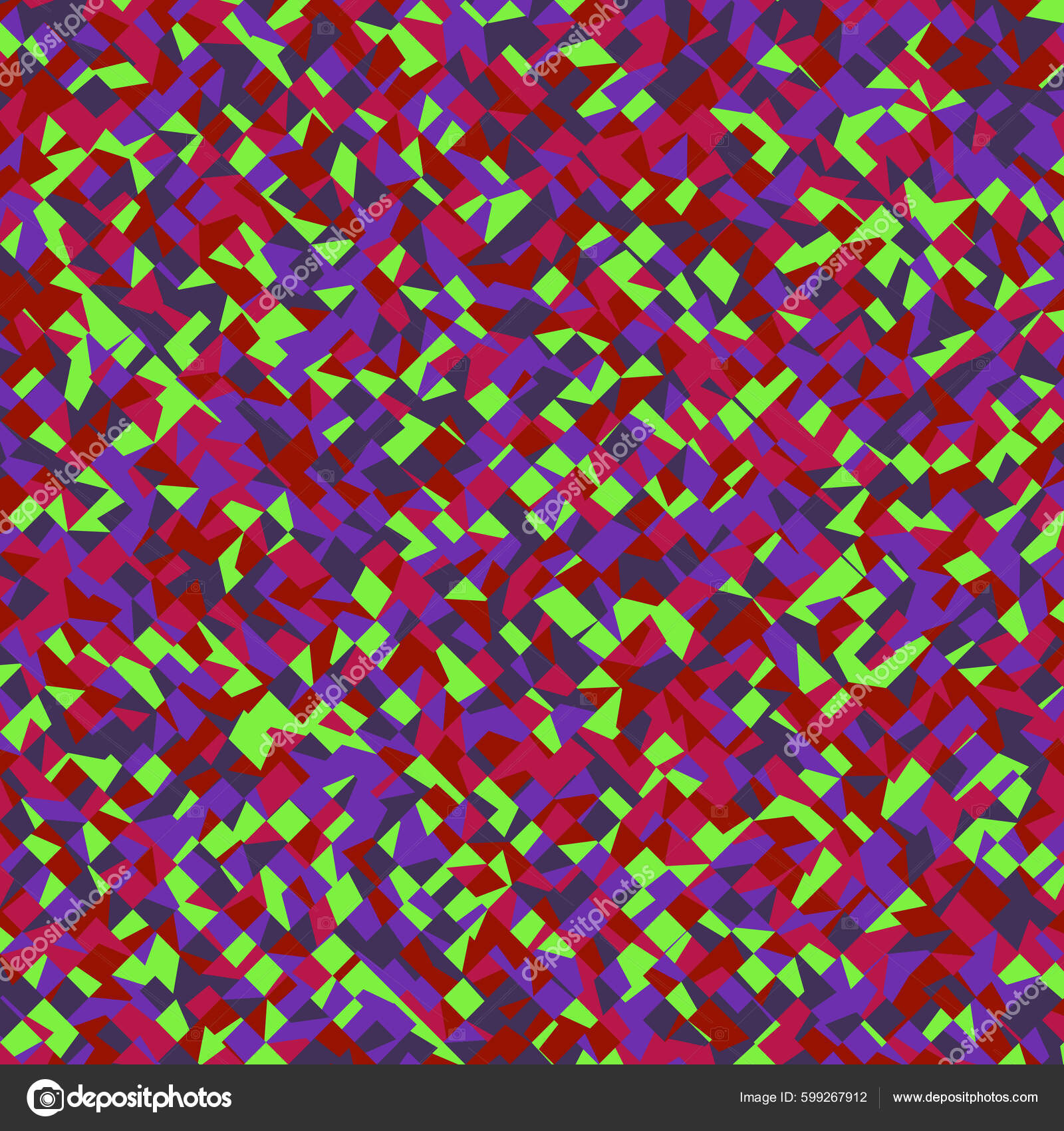 Color Rhombus Tile Tessellation Pattern Illustration Stock Vector Image ...