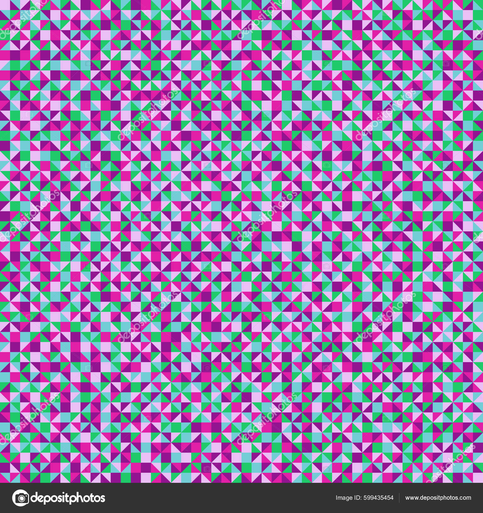 Color Rhombus Tile Tessellation Pattern Illustration Stock Vector Image ...