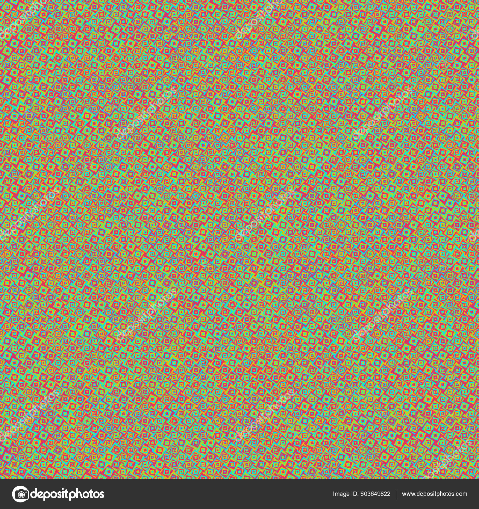 Color Rhombus Tile Tessellation Pattern Illustration Stock Vector by ...