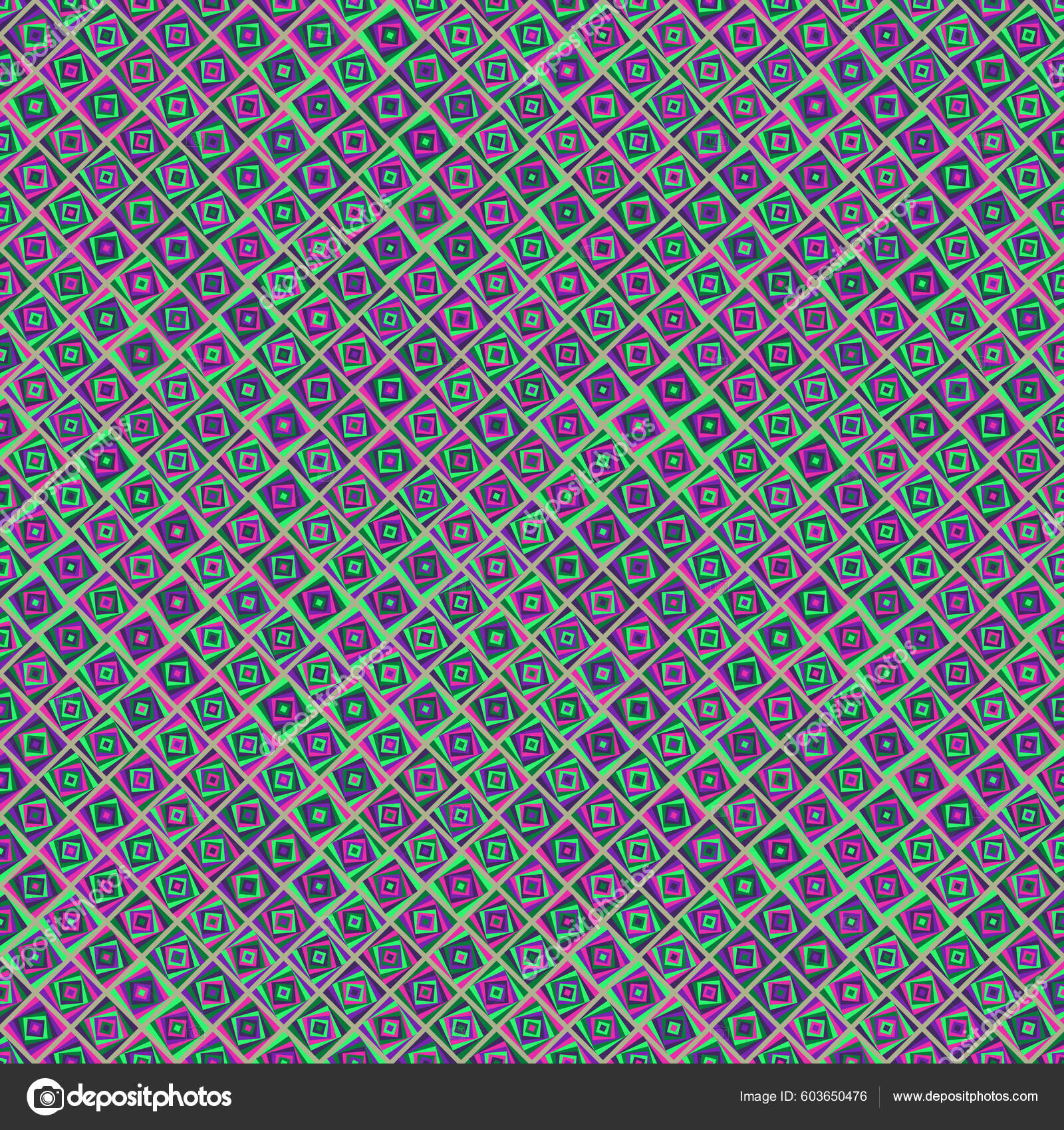 Color Rhombus Tile Tessellation Pattern Illustration Stock Vector Image ...