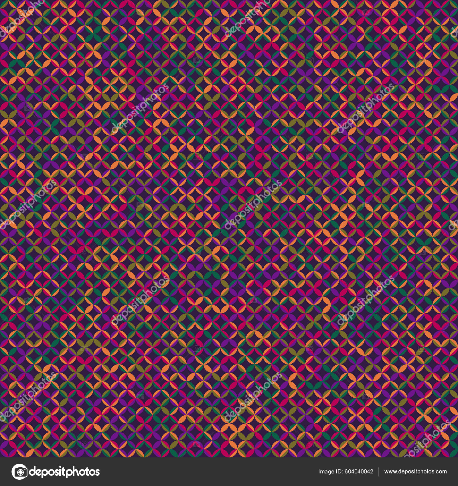 Color Rhombus Tile Tessellation Pattern Illustration Stock Vector by ...