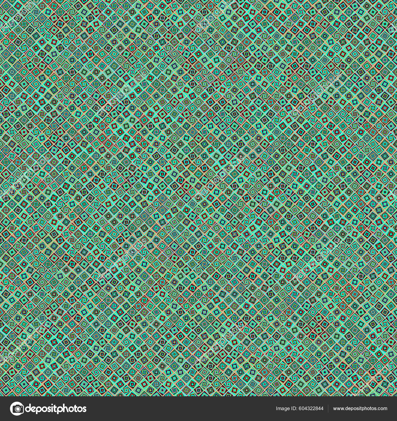 Color Rhombus Tile Tessellation Pattern Illustration Stock Vector Image ...