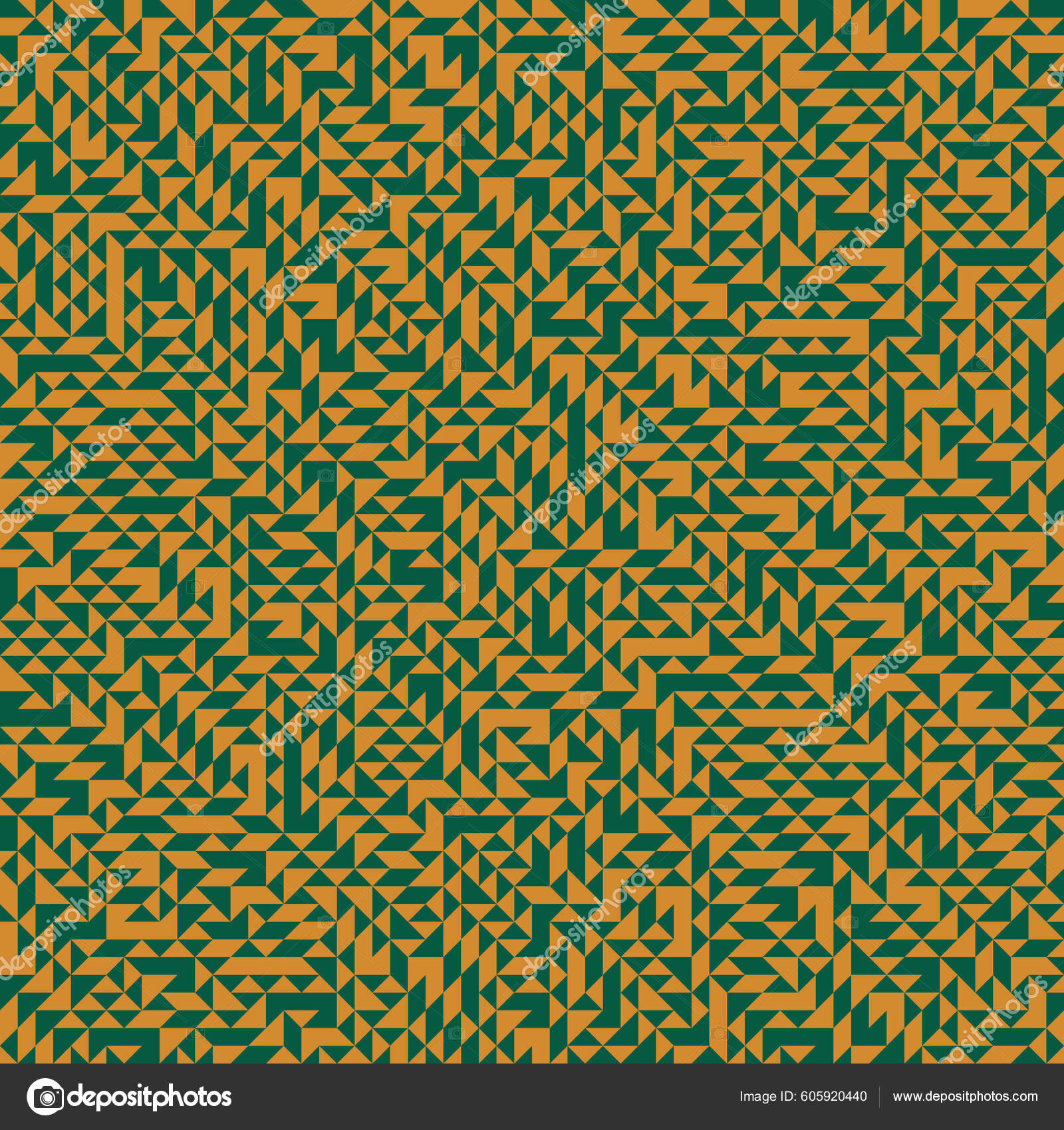 Color Rhombus Tile Tessellation Pattern Illustration Stock Vector Image ...