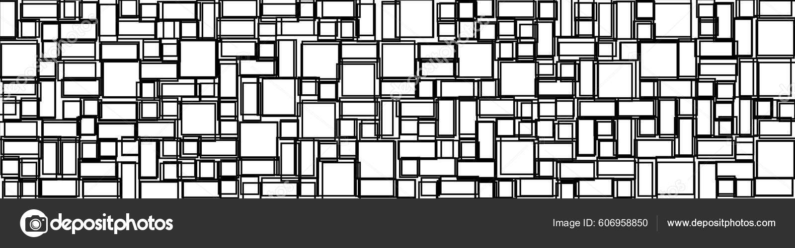 Offset Quads Generative Art Background Art Illustration Stock Vector by ...