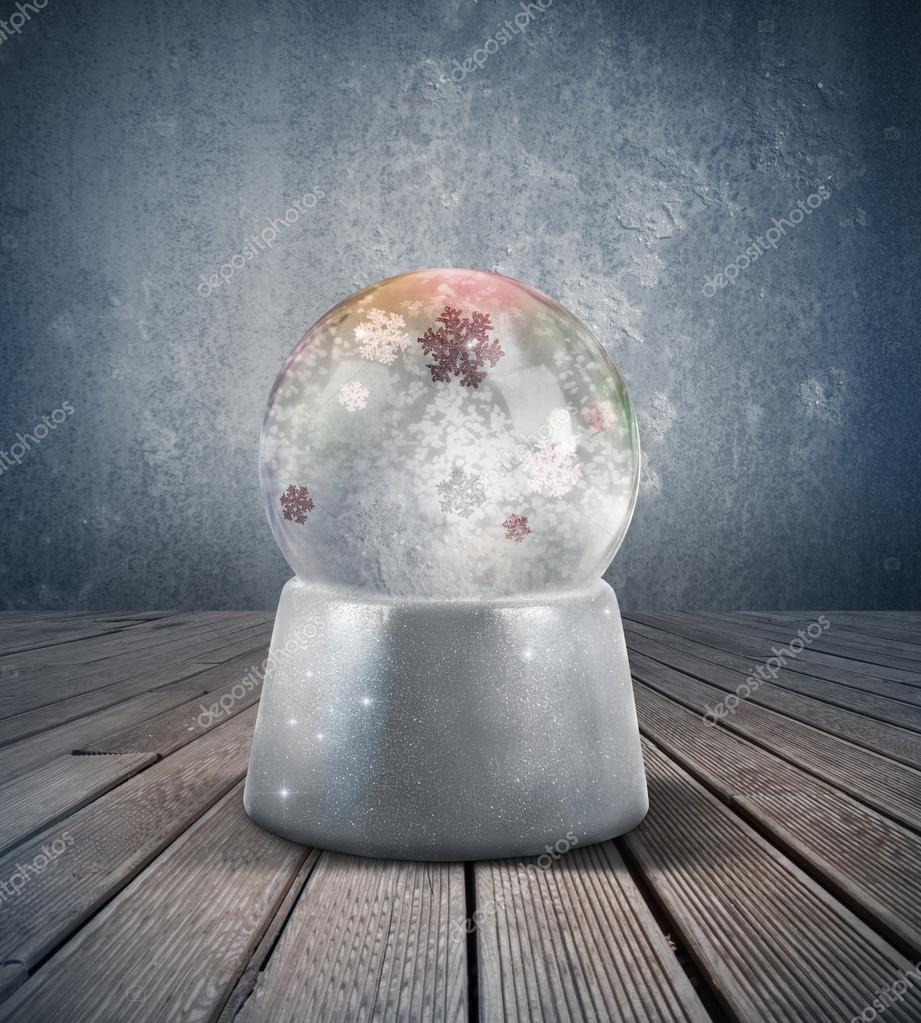Snow sphere — Stock Photo © alphaspirit #14767967