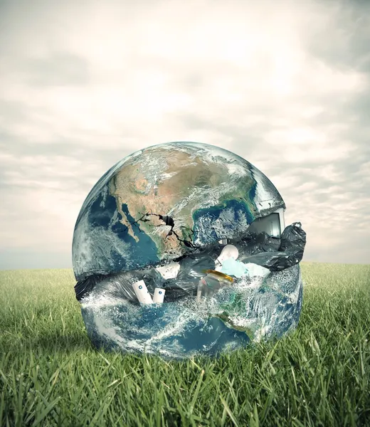 Garbage world — Stock Photo © alphaspirit #29338195