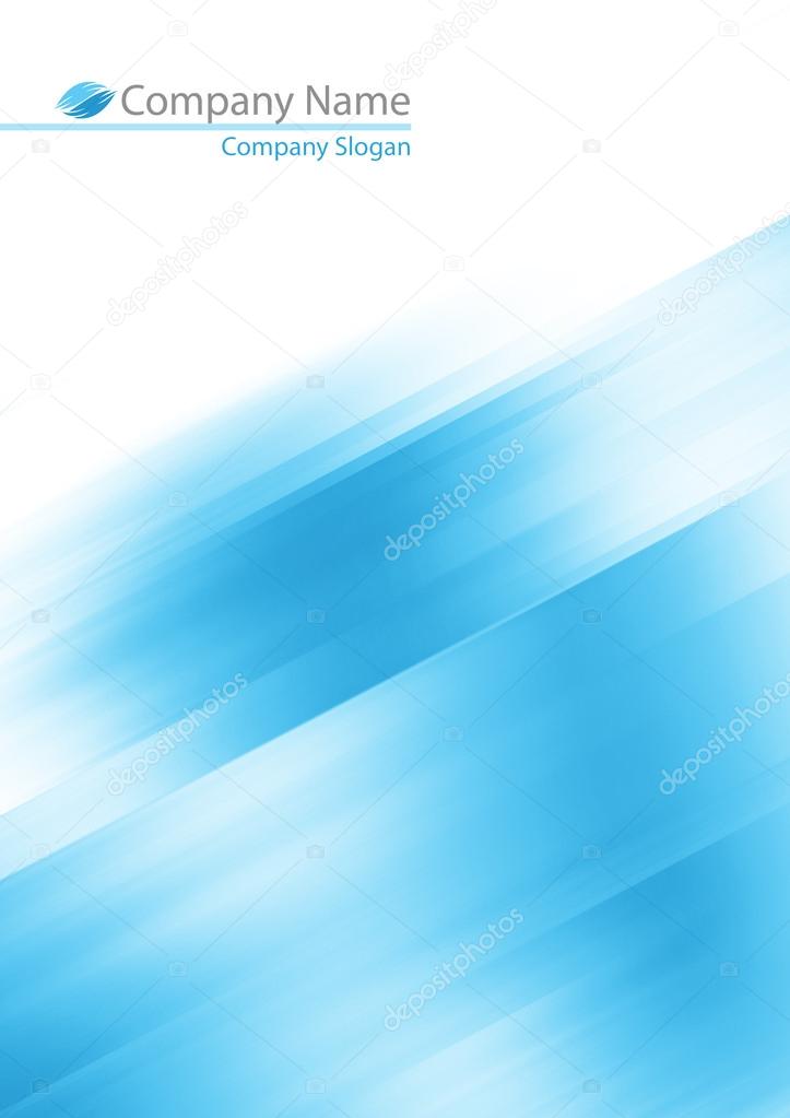 Abstract blue soft background for your prints — Stock Photo ...