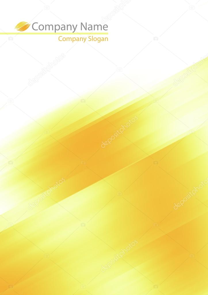 Abstract yellow soft background for your prints — Stock Photo ...