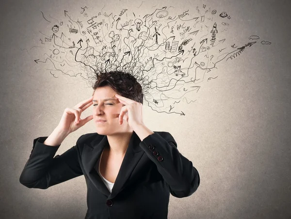 Stress brain Stock Photos, Royalty Free Stress brain Images | Depositphotos