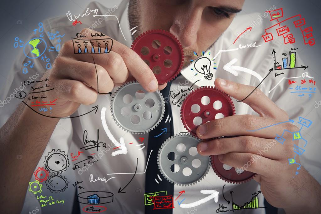 Build a business system — Stock Photo © alphaspirit #43197749