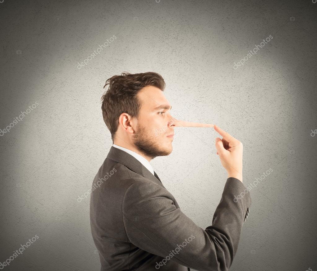 Concept of lie — Stock Photo © alphaspirit #46938067