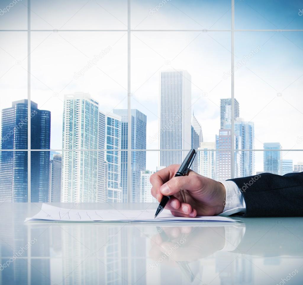 Business contract — Stock Photo © alphaspirit #50035301