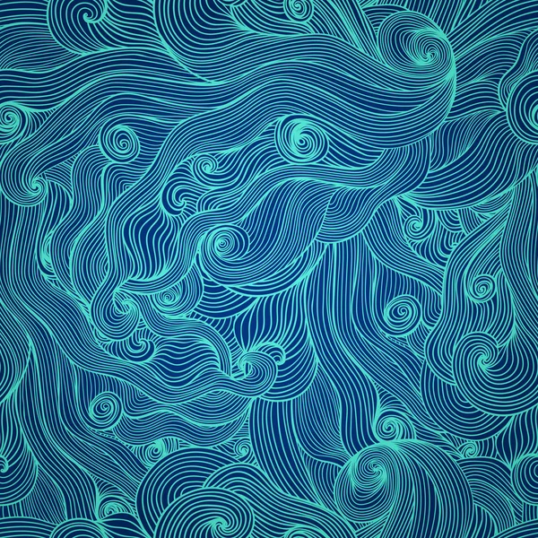 Seamless ocean wave pattern Stock Vector Image by ©pauljune #10090235