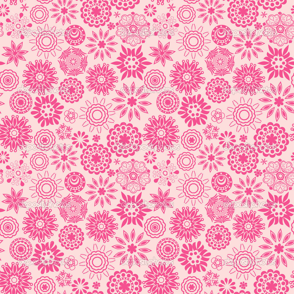 Romantic floral pattern Stock Vector Image by ©markovka #21588929