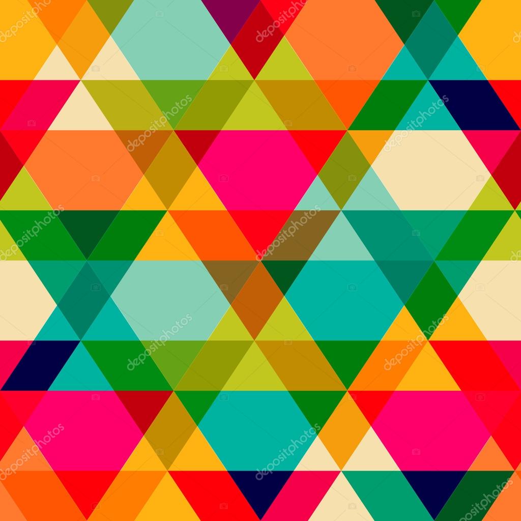 Pattern of geometric shapes. Triangles.Texture with flow of spec Stock ...