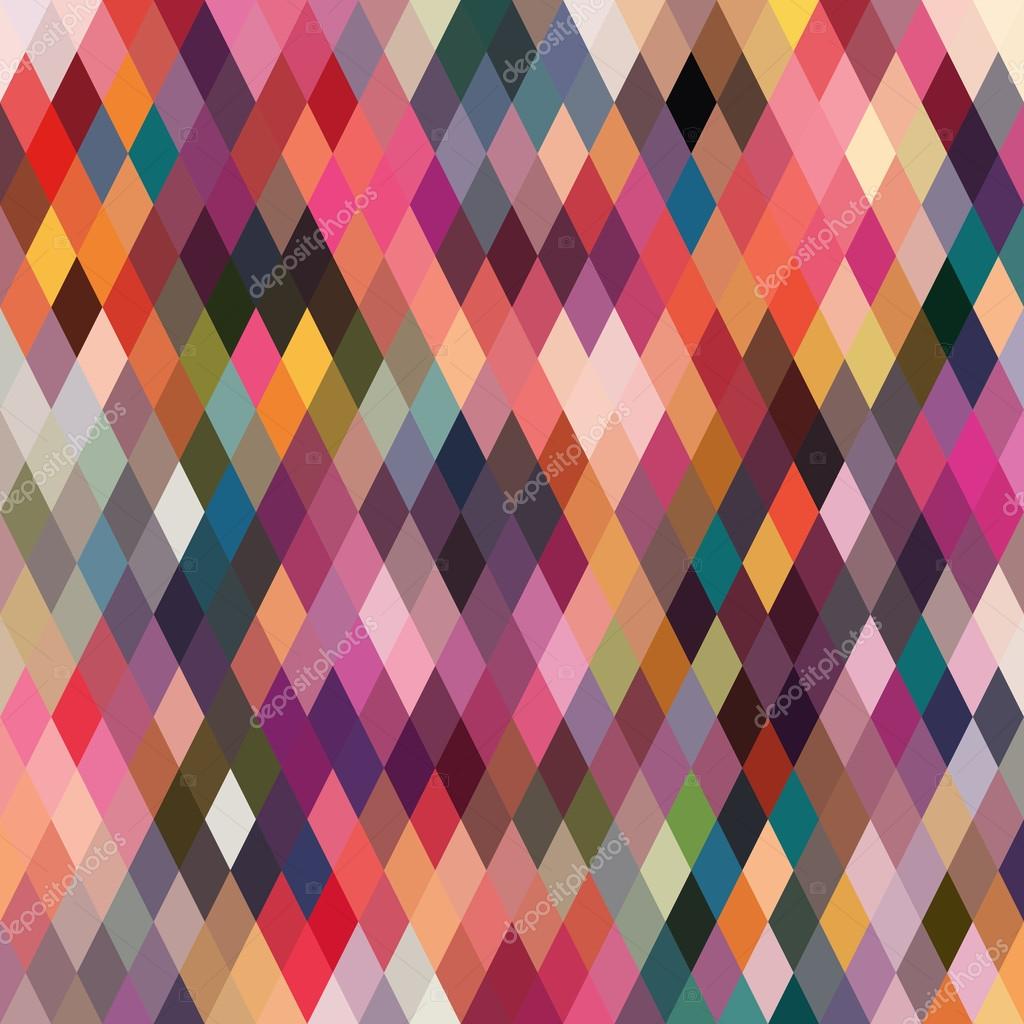 Pattern of geometric shapes, rhombic.Texture with flow of spectr ...