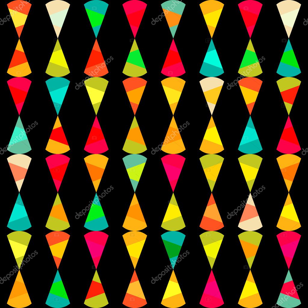 Pattern of geometric shapes.Texture with flow of spectrum effect Stock ...