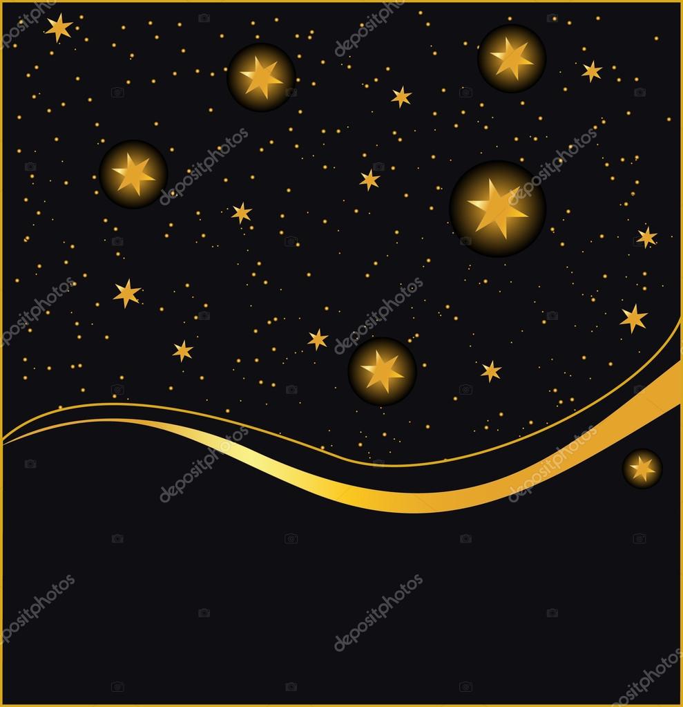 Night sky dark background, vector Stock Vector Image by ©natalia ...