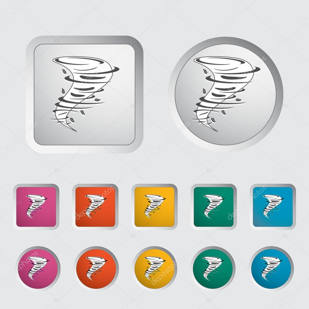 Tornado icon. Stock Vector Image by ©leshkasmok #17375381