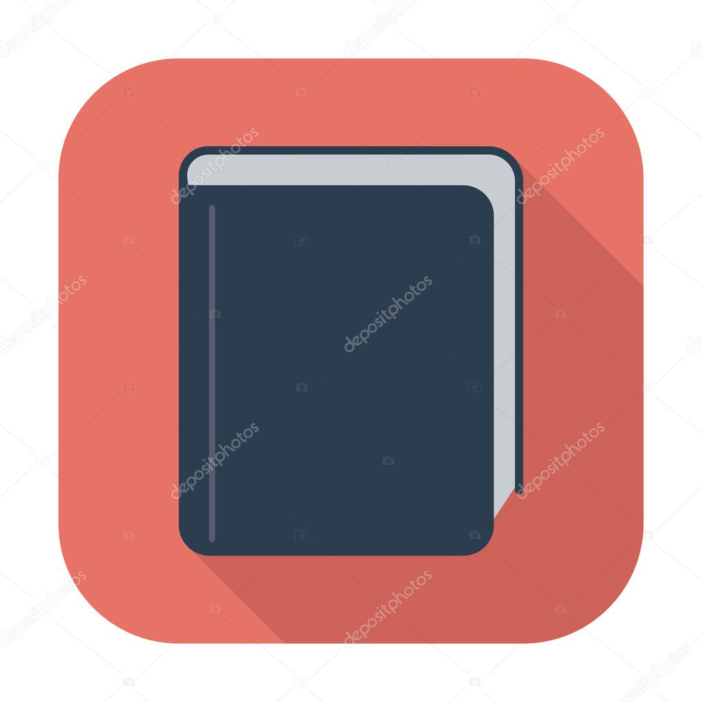 Book. Single icon. Stock Vector by ©leshkasmok 44766109