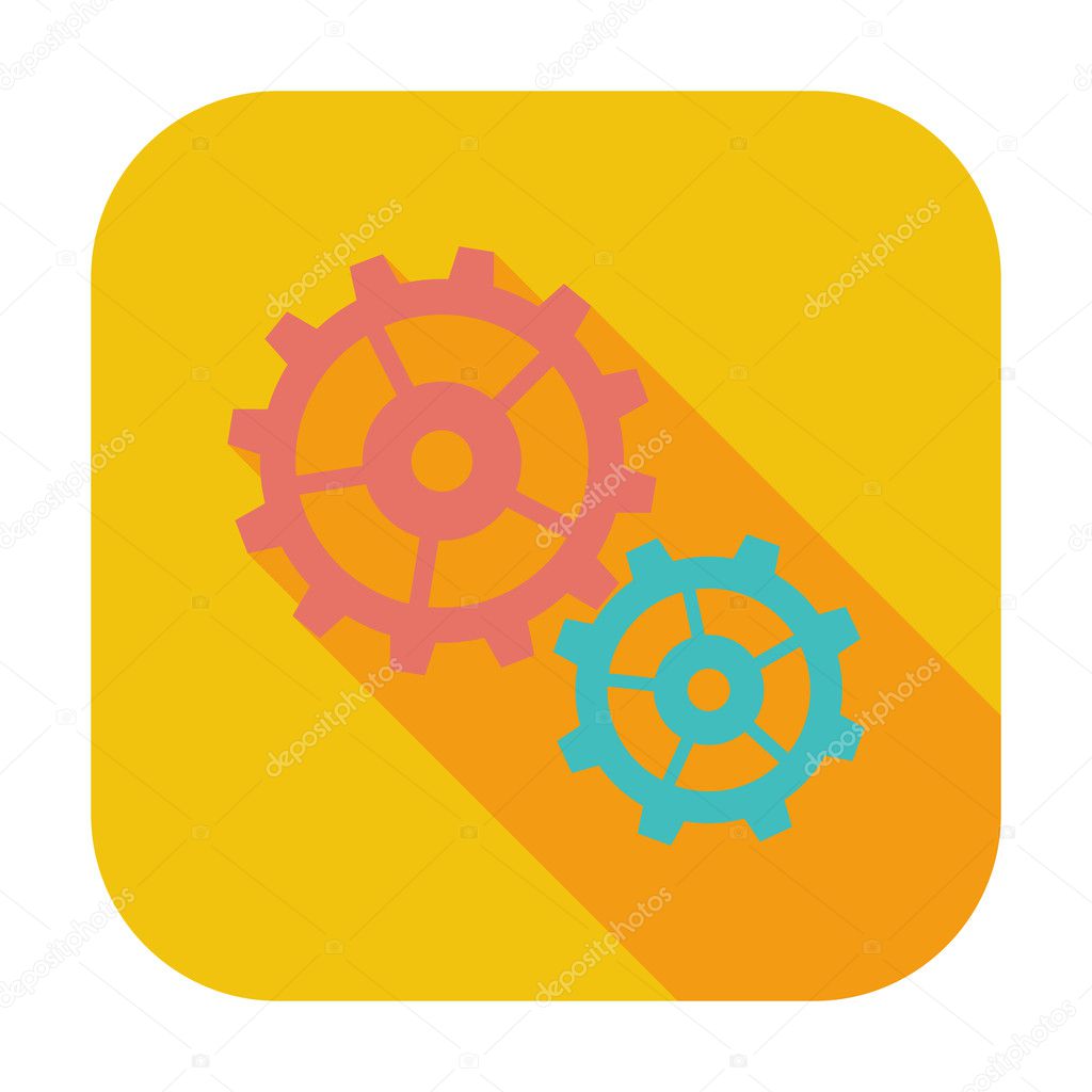 Gear icon. Stock Illustration by ©leshkasmok #47338633