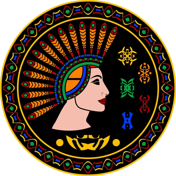 Mujer maya vector, gráfico vectorial, imágenes de Mujer maya ...