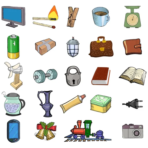 Set of different objects — Stock Photo © GekaSkr #5981635