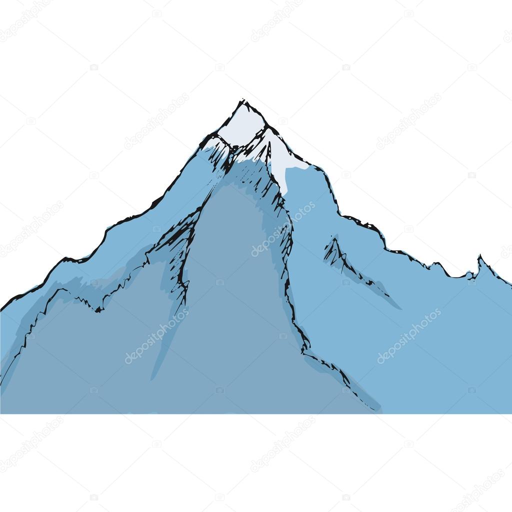 Góra — Grafika wektorowa © Perysty #37588813