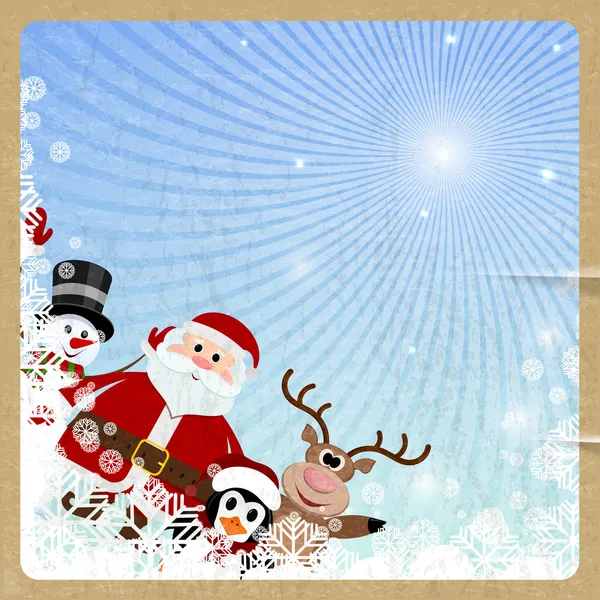 Santa claus snowman Vector Art Stock Images | Depositphotos