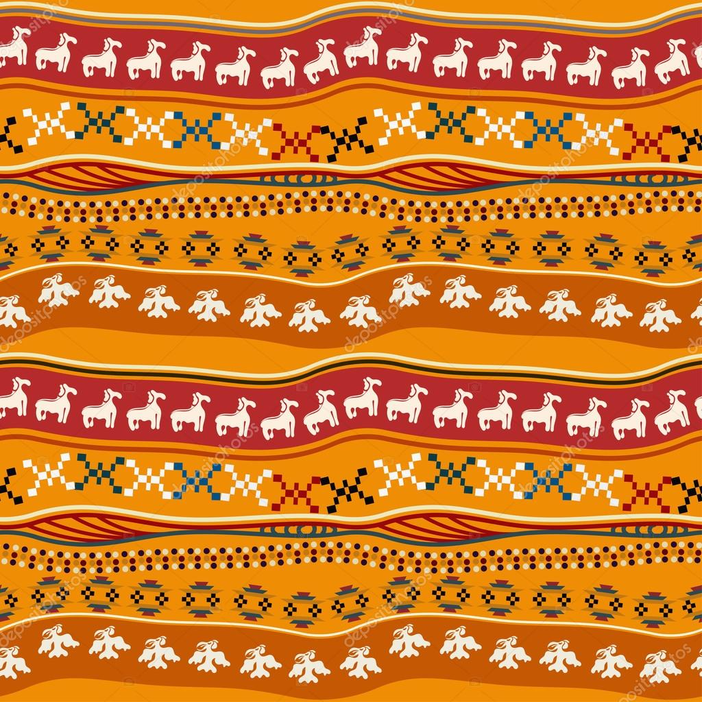 Seamless pattern with Mexican texture — Stock Vector © lapotnik #47866789