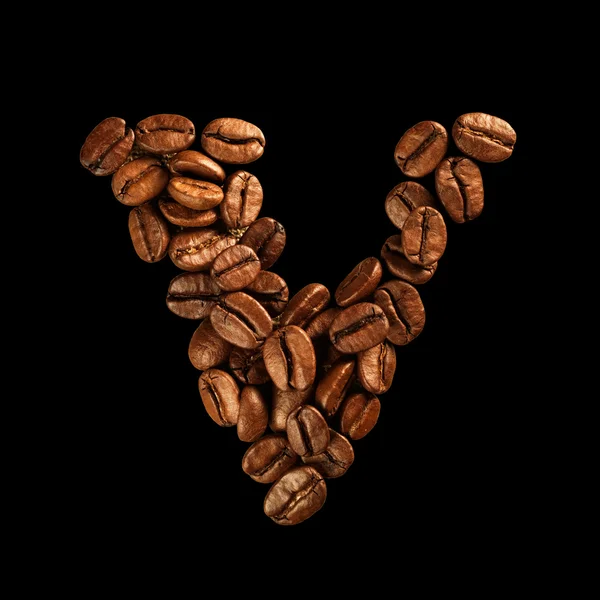 Coffee alphabet letter Stock Photo by ©smaglov 19405597