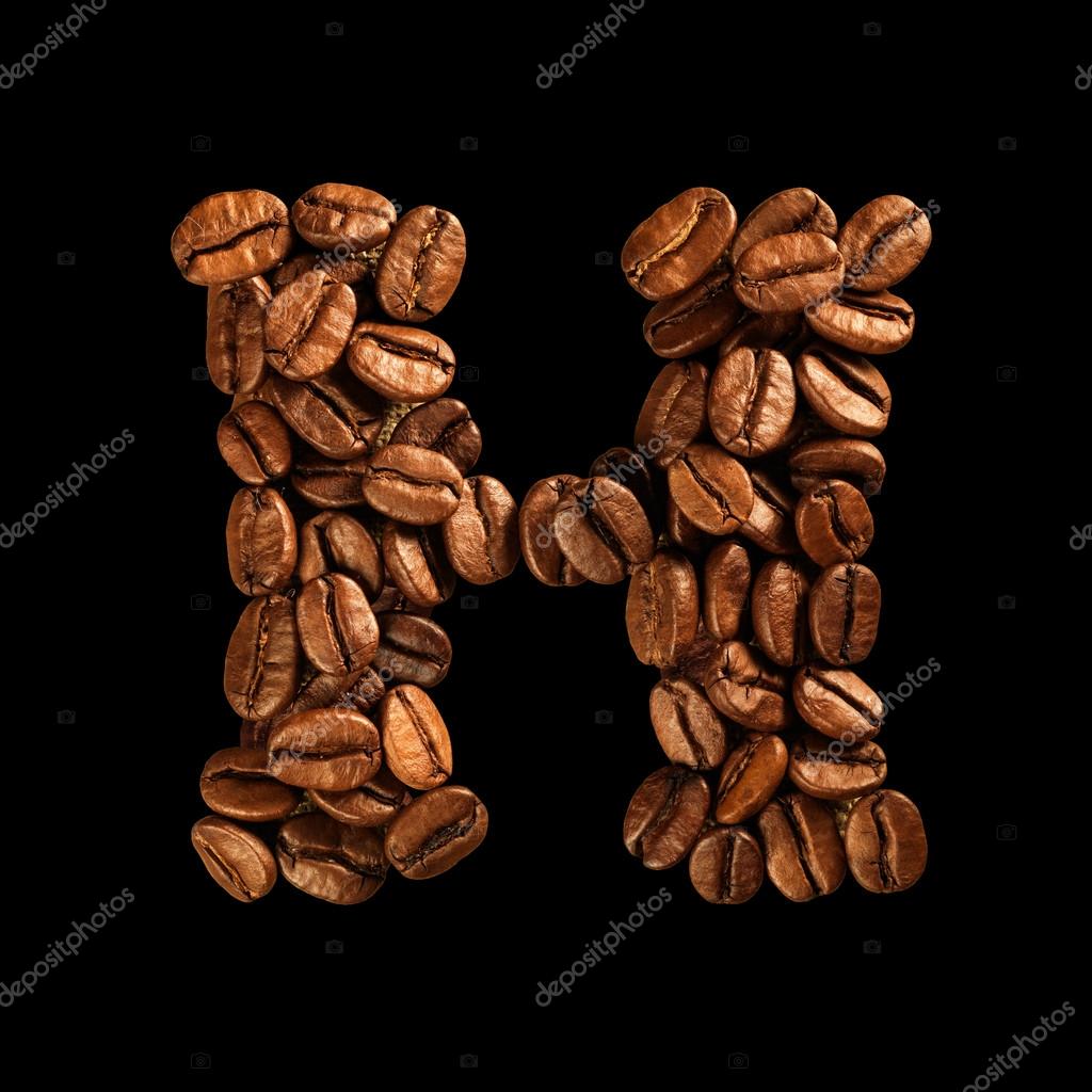 Coffee alphabet letter Stock Photo by ©smaglov 19405597